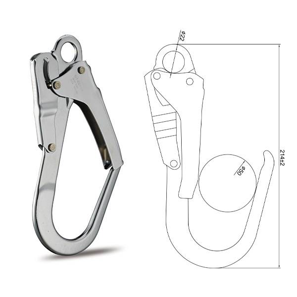 Double Action Scaffold Hook | Chain & Rigging Supplies