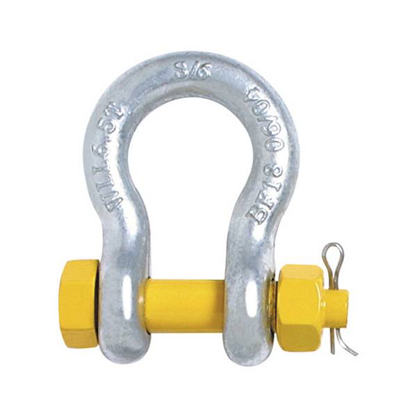 Shackle High Tensile Bow with Safety Pin | Chain & Rigging Supplies