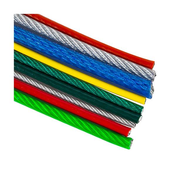 Wire Rope 6x19 PVC Coated Rope Core Galvanised | Chain & Rigging Supplies