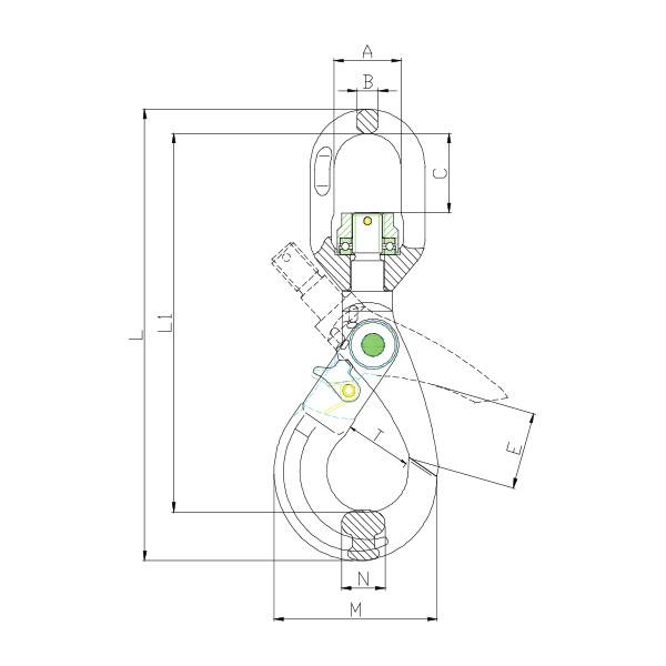 Grade 80 Swivel Self Locking Hook | Chain & Rigging Supplies