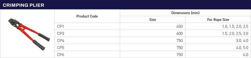 Crimping Pliers | Chain & Rigging Supplies