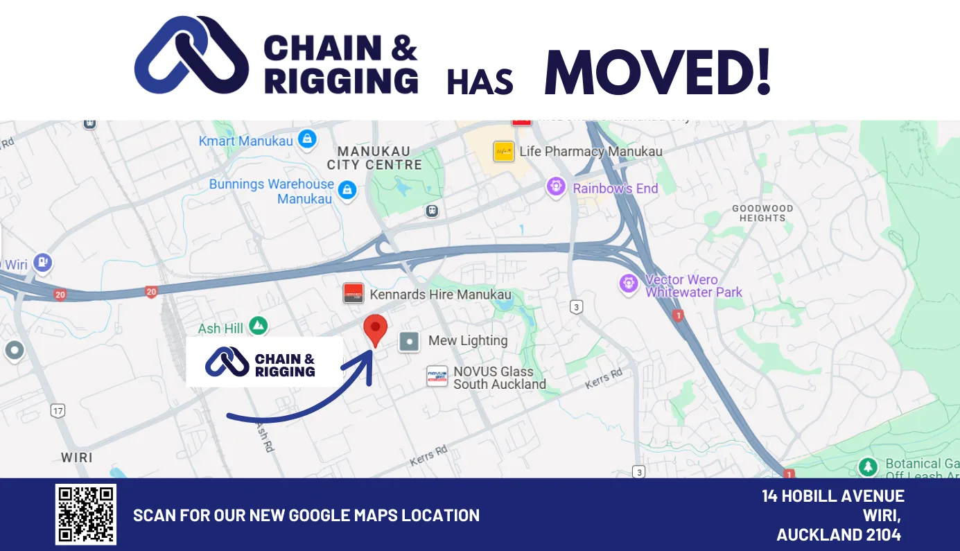 Chain and Rigging has Moved to Our New Wiri Location! | Chain & Rigging ...